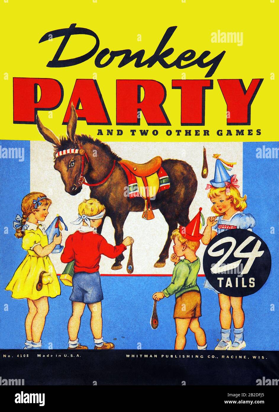 Donkey tail game hi-res stock photography and images - Alamy