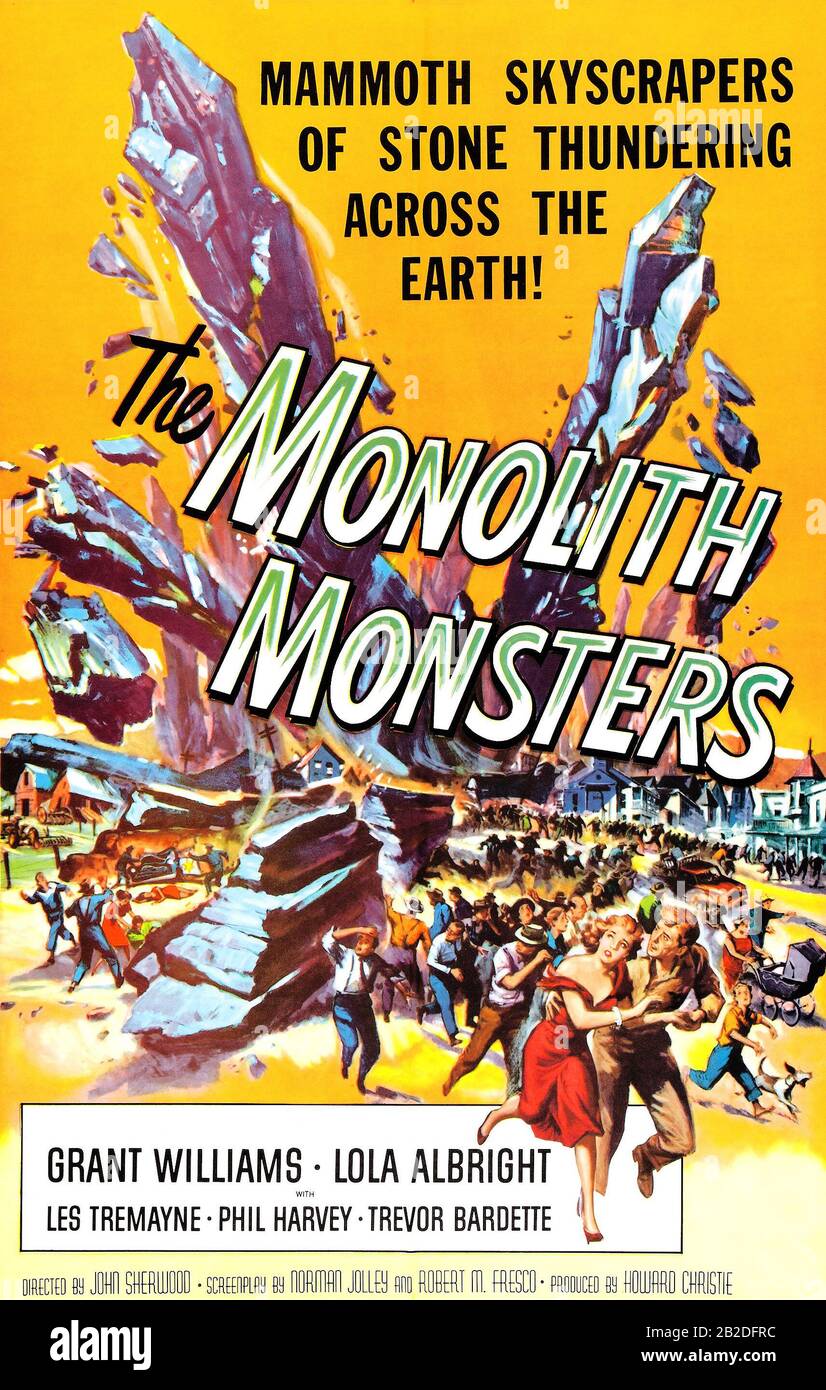 The Monolith Monsters Stock Photo - Alamy