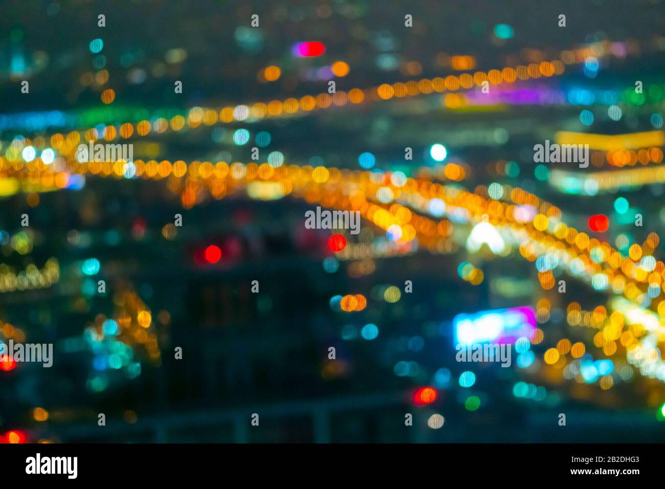 Blurry night city lights from hi-res stock photography and images - Alamy