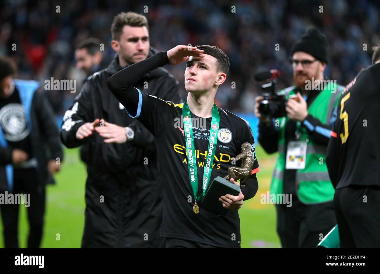 Phil foden trophy hi-res stock photography and images - Alamy