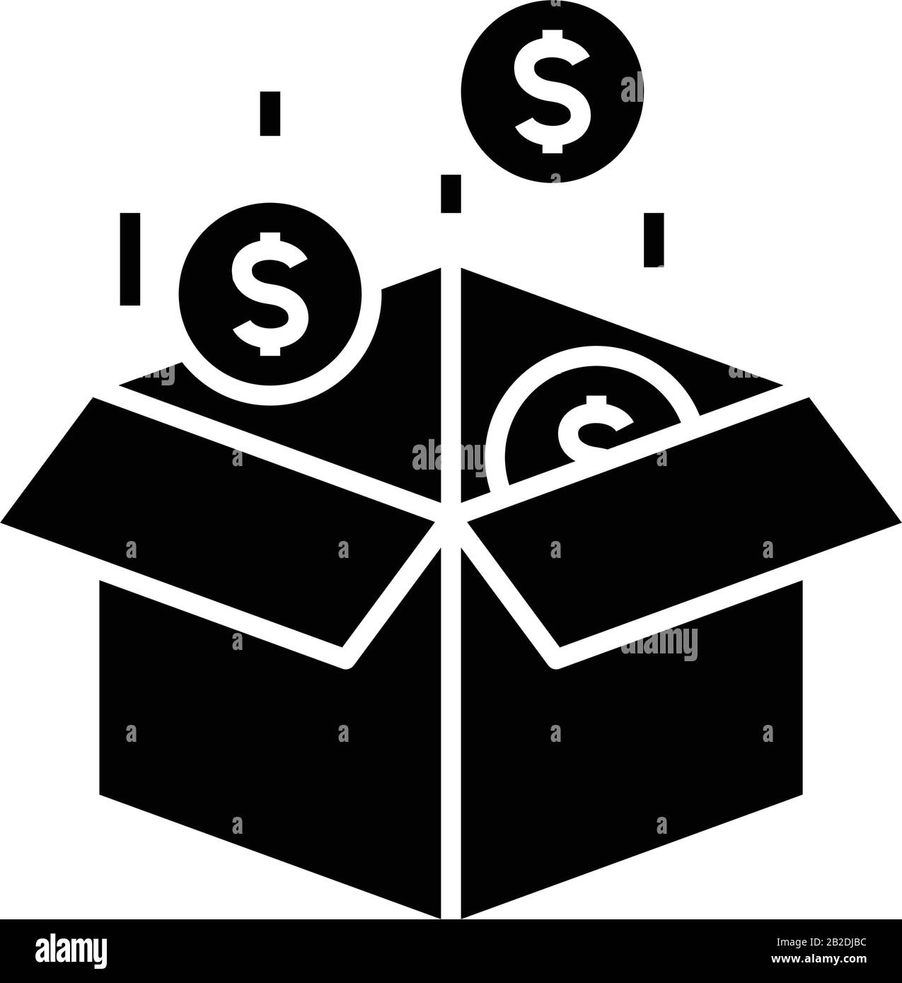 Incomes black icon, concept illustration, vector flat symbol, glyph ...