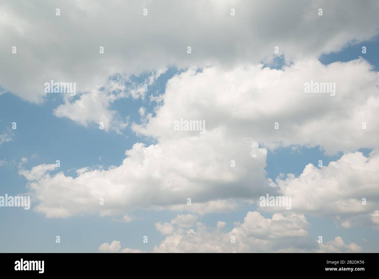 Natural blue sky with beautiful clouds background Stock Photo - Alamy