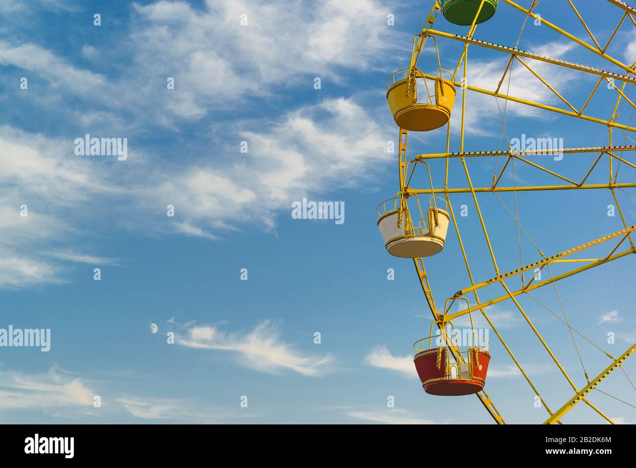 Ferris wheel - amusement device in the form of a large, vertical ...