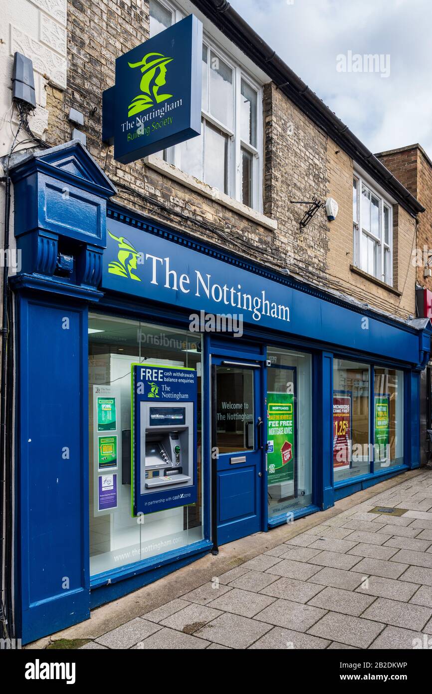 The Nottingham Building Society Branch High Resolution Stock ...