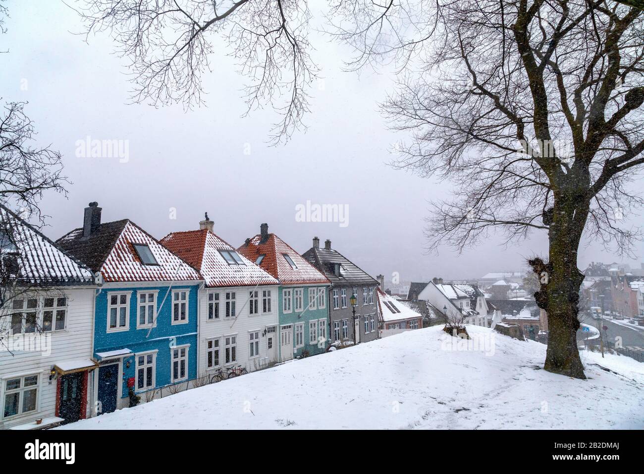 Bergen norway winter playground hi-res stock photography and images - Alamy
