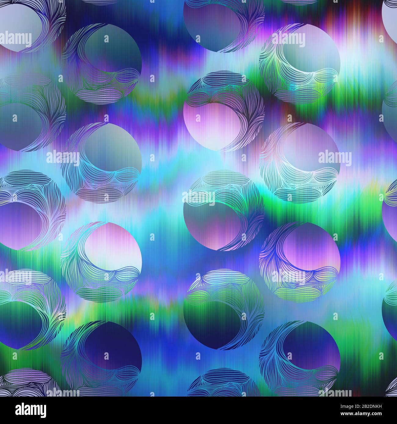 Surreal ombre blend digital pattern overlay swatch Stock Photo - Alamy