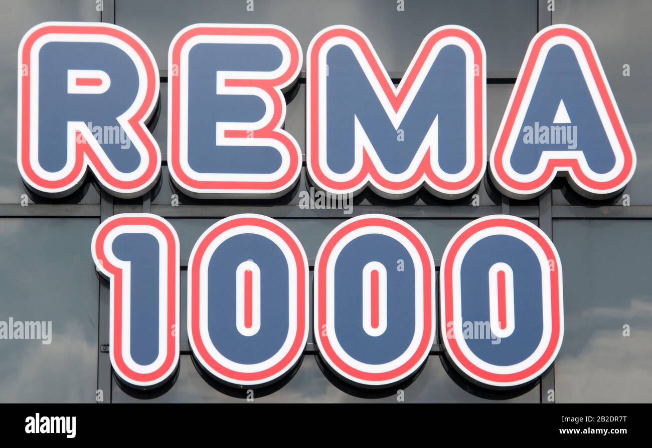 Rema 1000 logo hi-res stock photography and images - Alamy