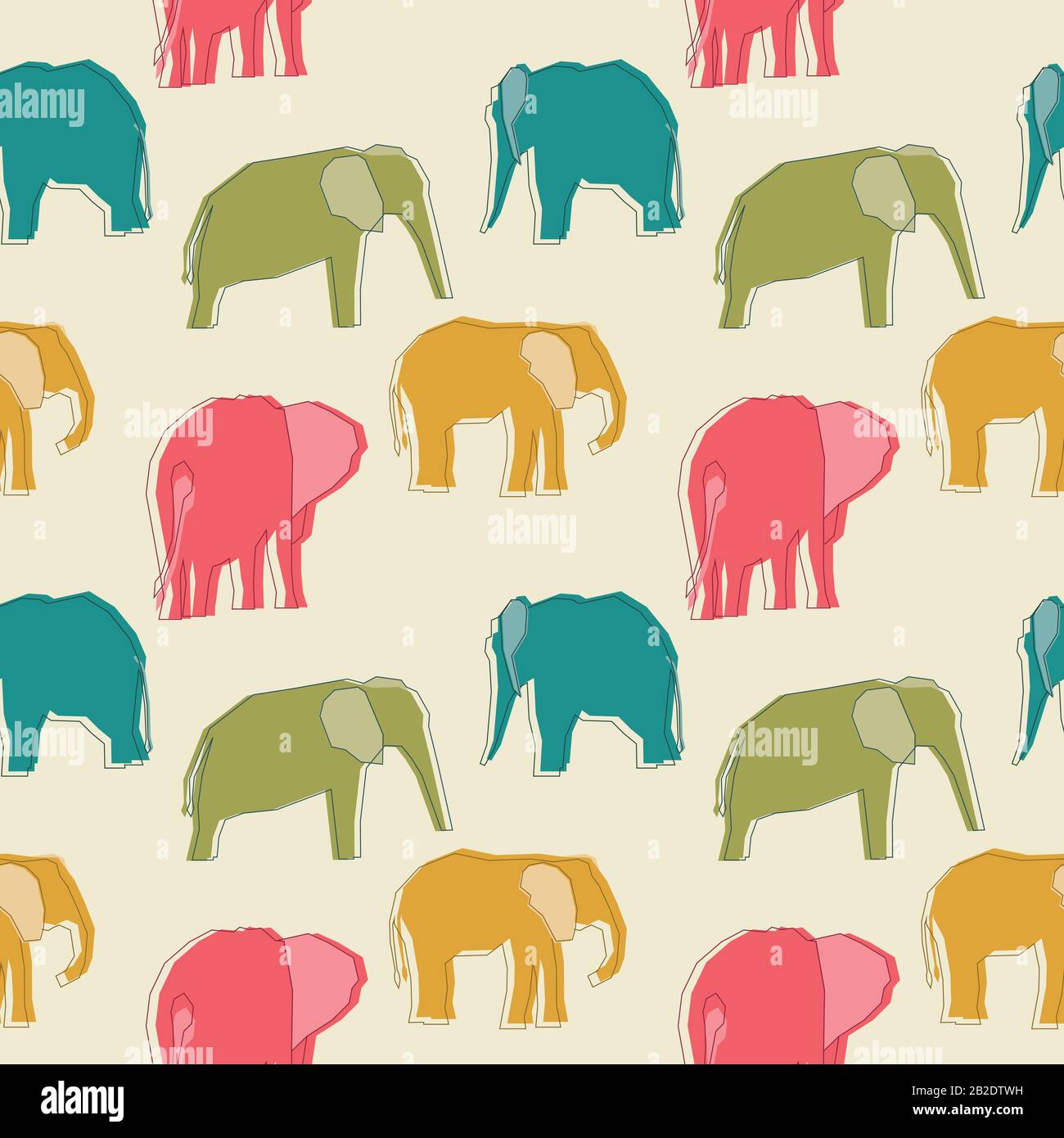 Vector elephants seamless pattern background Stock Vector Image & Art ... Vector elephants seamless pattern background Stock Vector Image & Art ...
