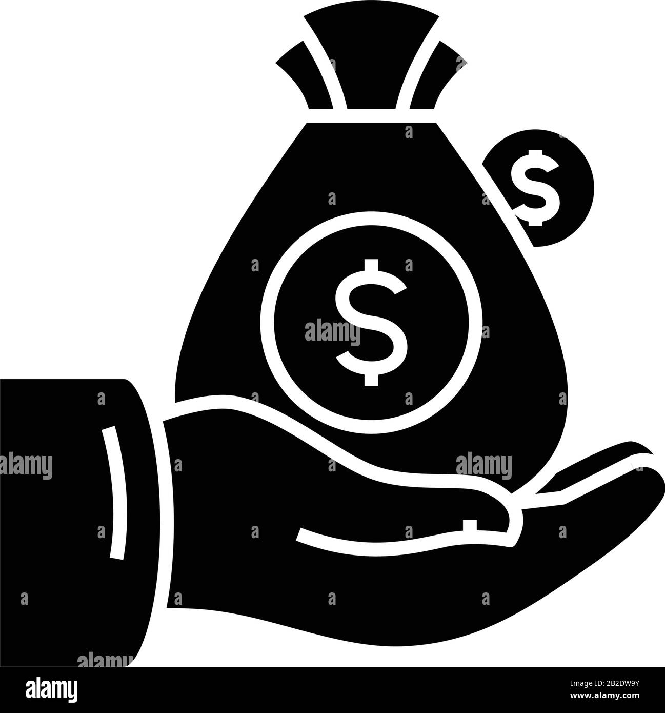 Income symbol Black and White Stock Photos & Images - Alamy