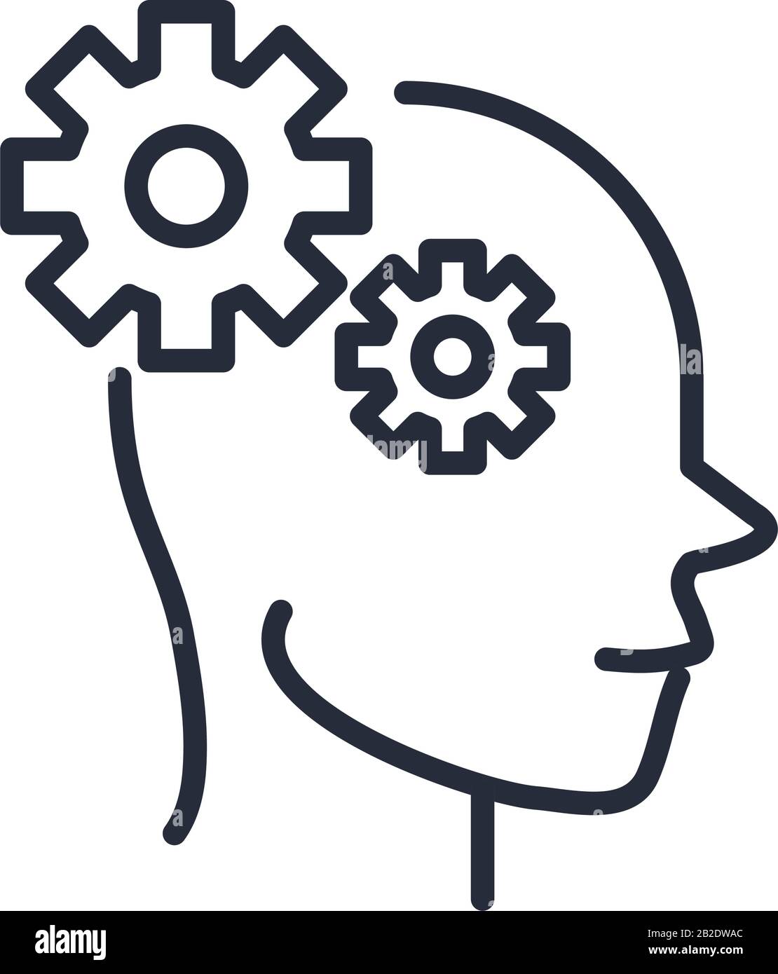 alzheimers disease neurological brain cognition vector illustration ...