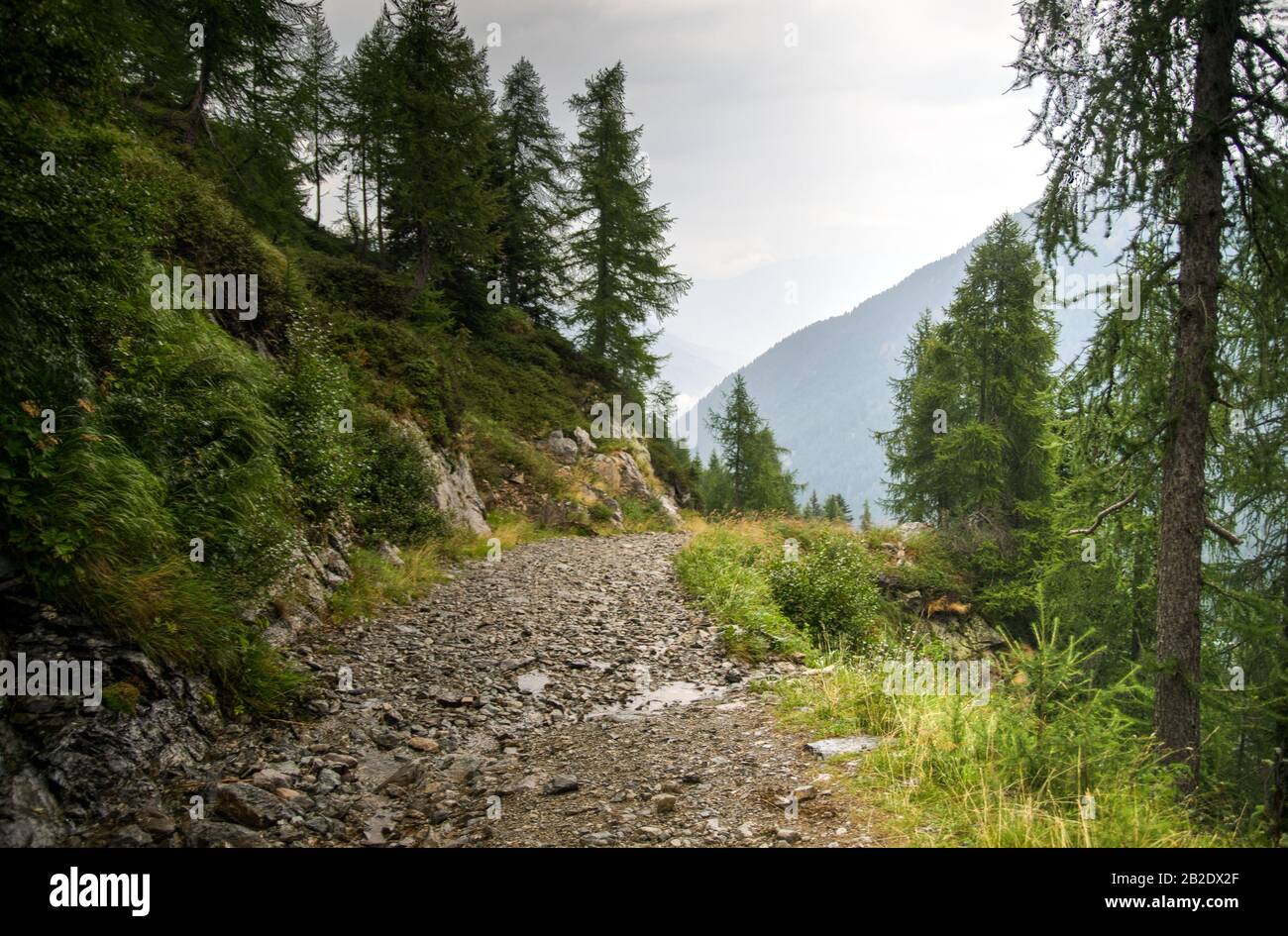Rain in the alps hi-res stock photography and images - Alamy