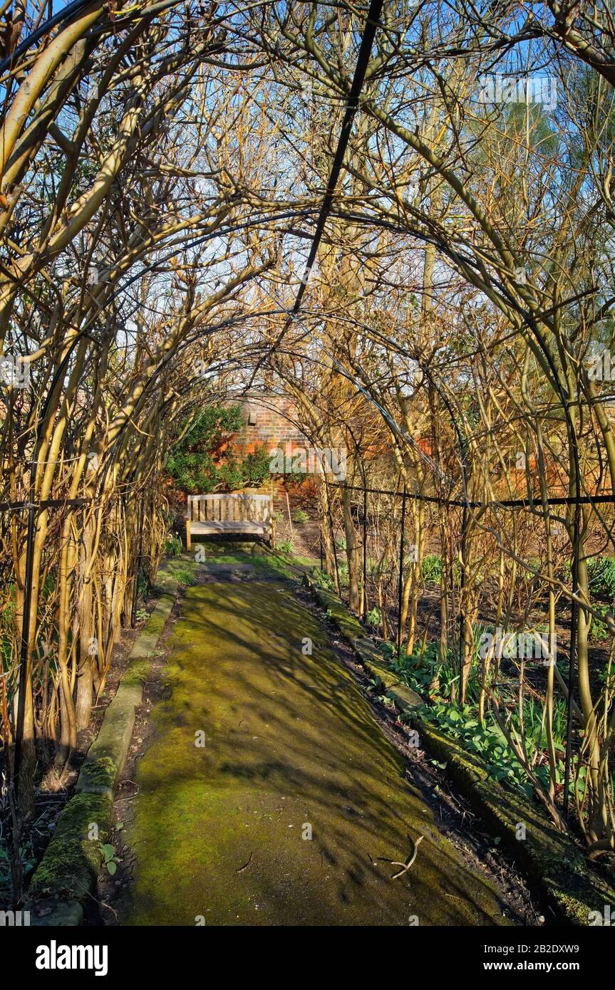 Meersbrook park walled garden hi-res stock photography and images - Alamy