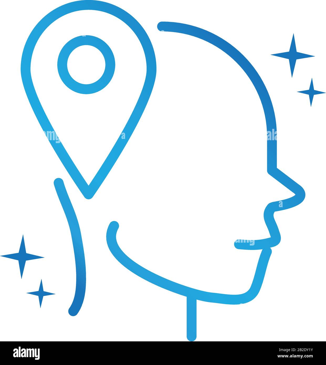 alzheimers disease neurological brain confusion location vector ...