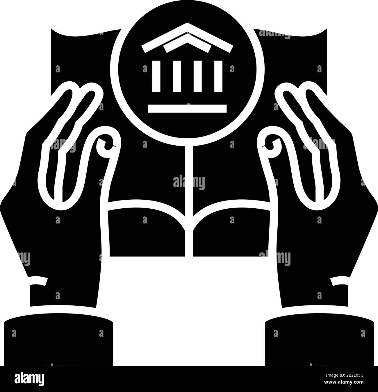 Improving skills black icon, concept illustration, vector flat symbol ...