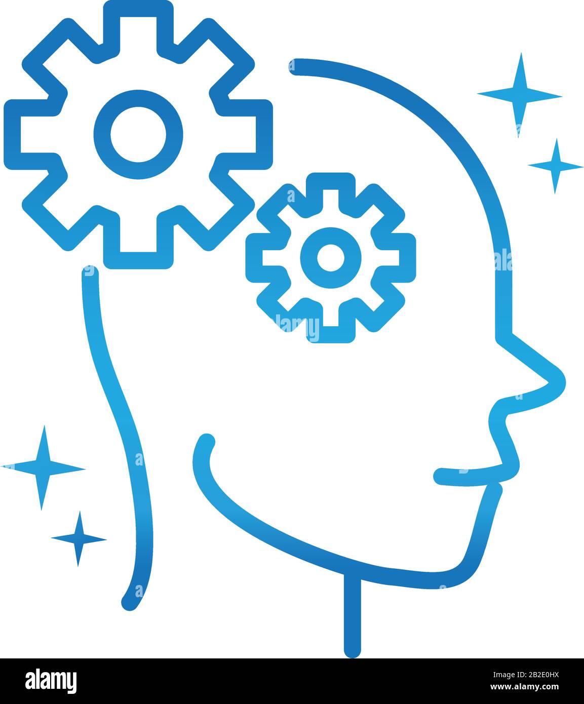 alzheimers disease neurological brain cognition vector illustration ...