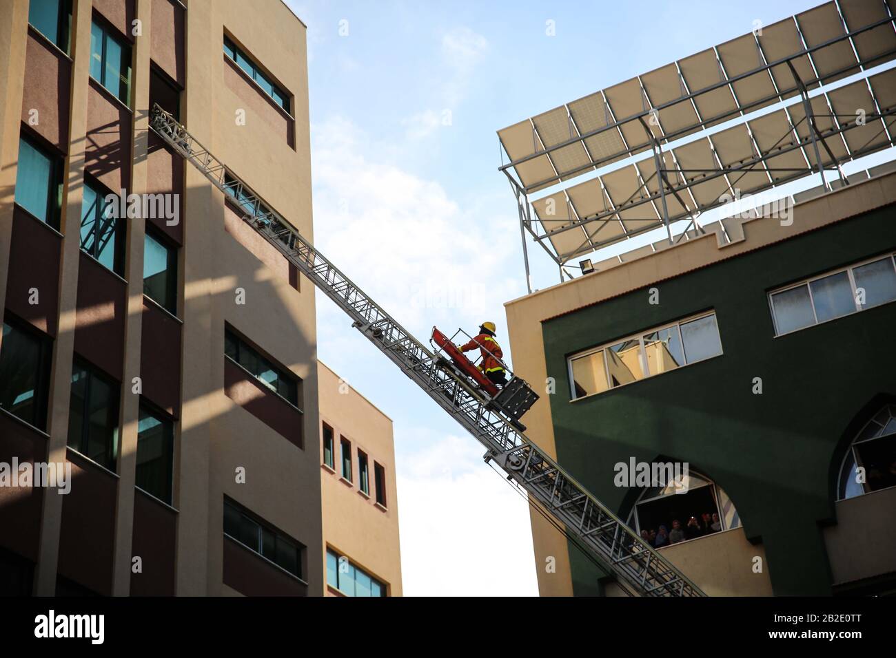 Gaza City, The Gaza Strip, Palestine. 2nd Mar, 2020. Members of the ...