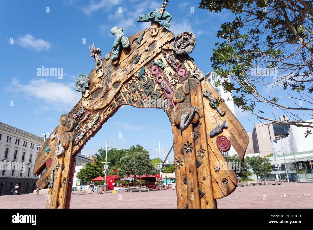 Aotea square queen street auckland hi-res stock photography and images ...