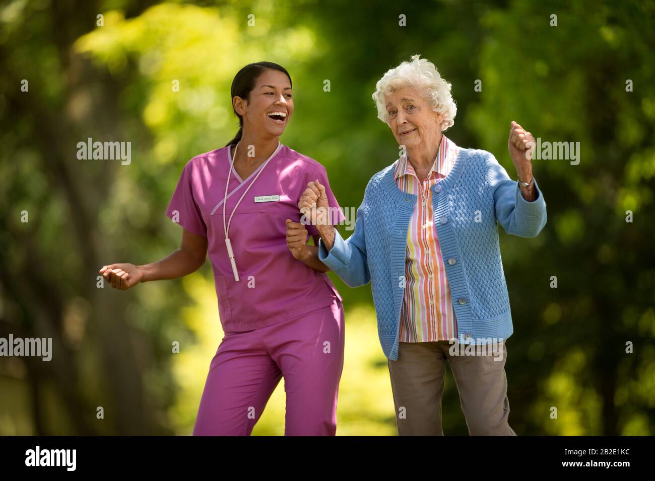 Black patient happy smiling hi-res stock photography and images - Alamy