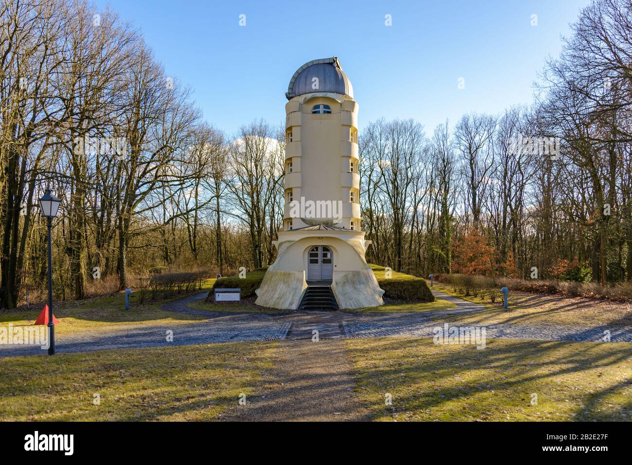 Scenery outside Einstein Tower or Einsteinturm, astrophysical ...