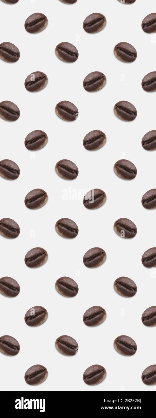 Seamless coffee beans texture hi-res stock photography and images - Alamy