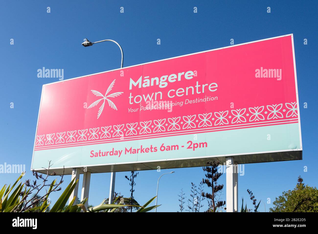 Mangere town centre suburb suburbs district auckland city cities hi-res stock photography and ...