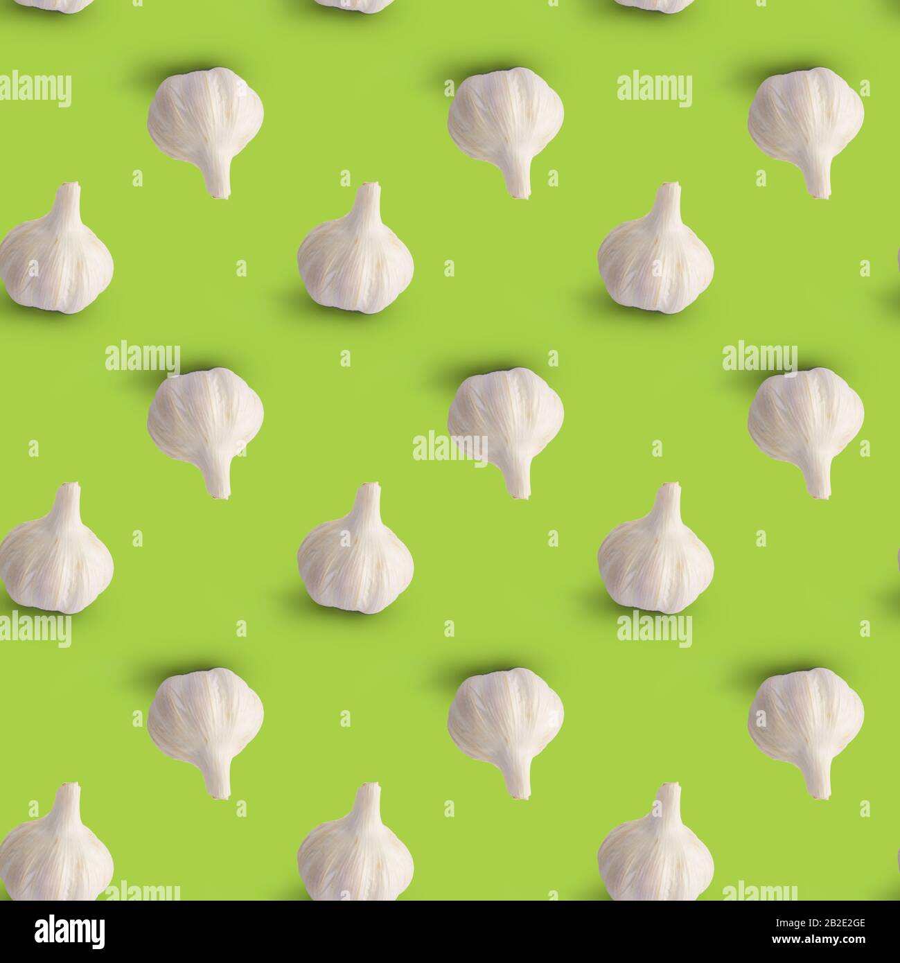 Seamless garlic pattern hi-res stock photography and images - Alamy