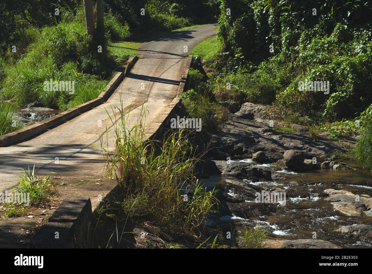 Lago Guayo, Castañer Stock Photo - Alamy