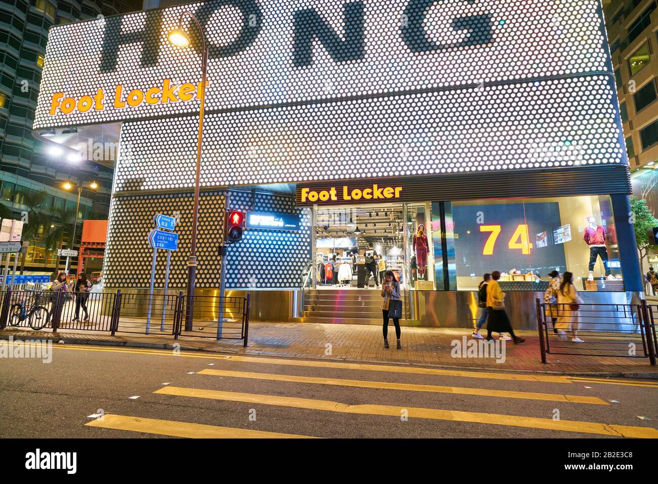 HONG KONG, CHINA - CIRCA JANUARY, 2019: a Foot Locker store in Hong ...