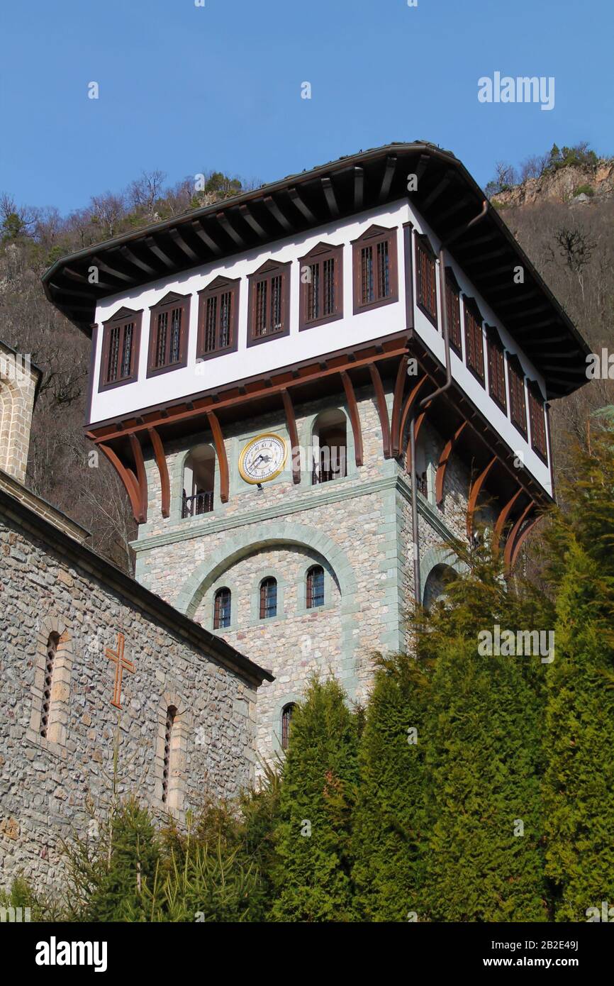 Monastery of saint john the forerunner hi-res stock photography and ...