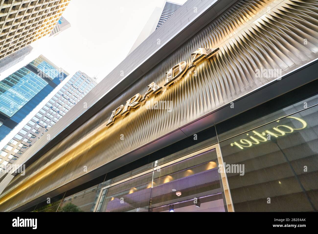 Prada storefront hi-res stock photography and images - Alamy