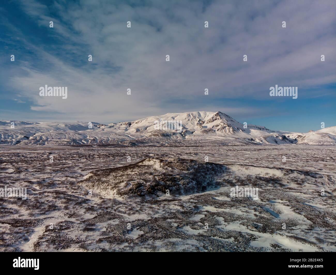 Iceland landscape volcano aerial hi-res stock photography and images ...