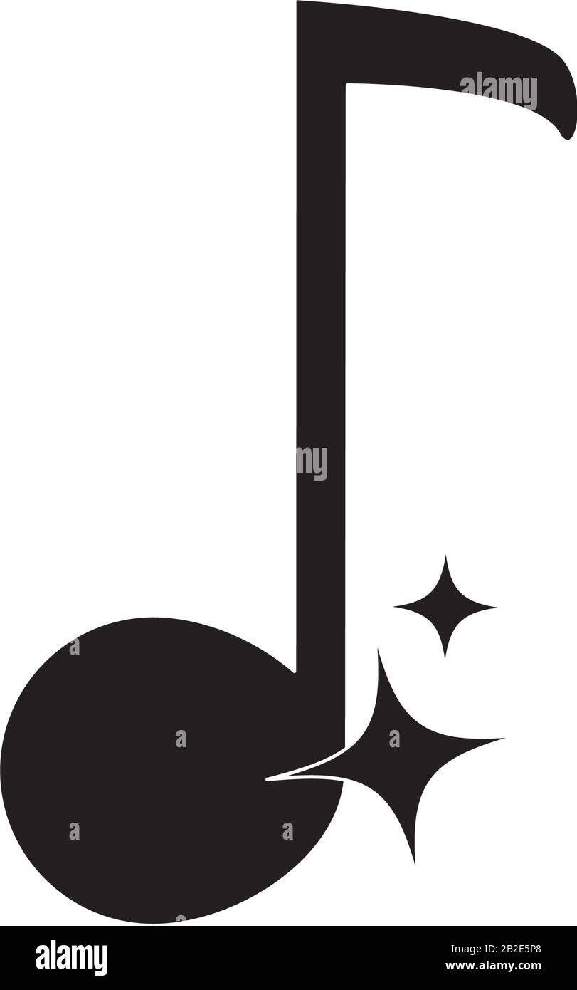 Music note painting Black and White Stock Photos & Images - Alamy