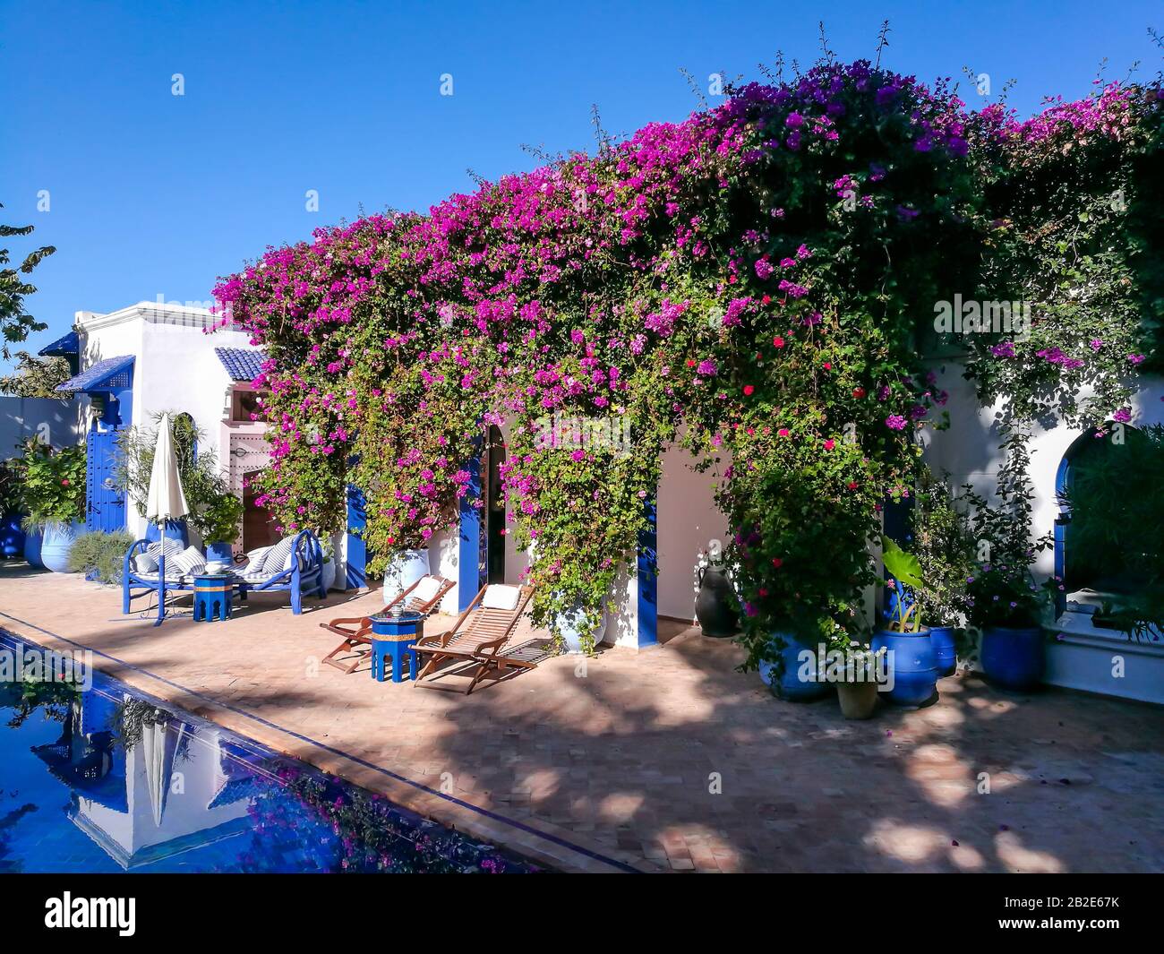 Moroccan Pool House House With Heated Pool. Essaouira (Ghazoua)