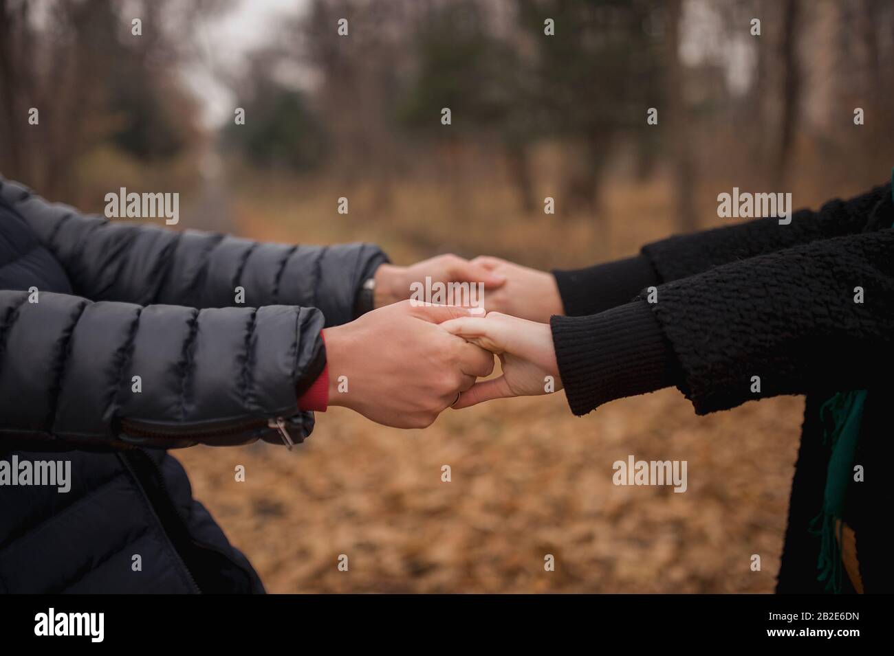 Portrait beautiful young pair in hi-res stock photography and images ...