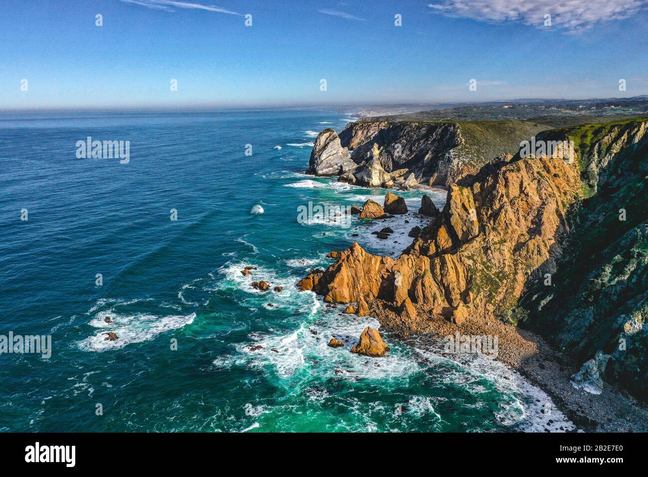 Cabo da Roca or Cape Roca is a cape which forms the westernmost point ...