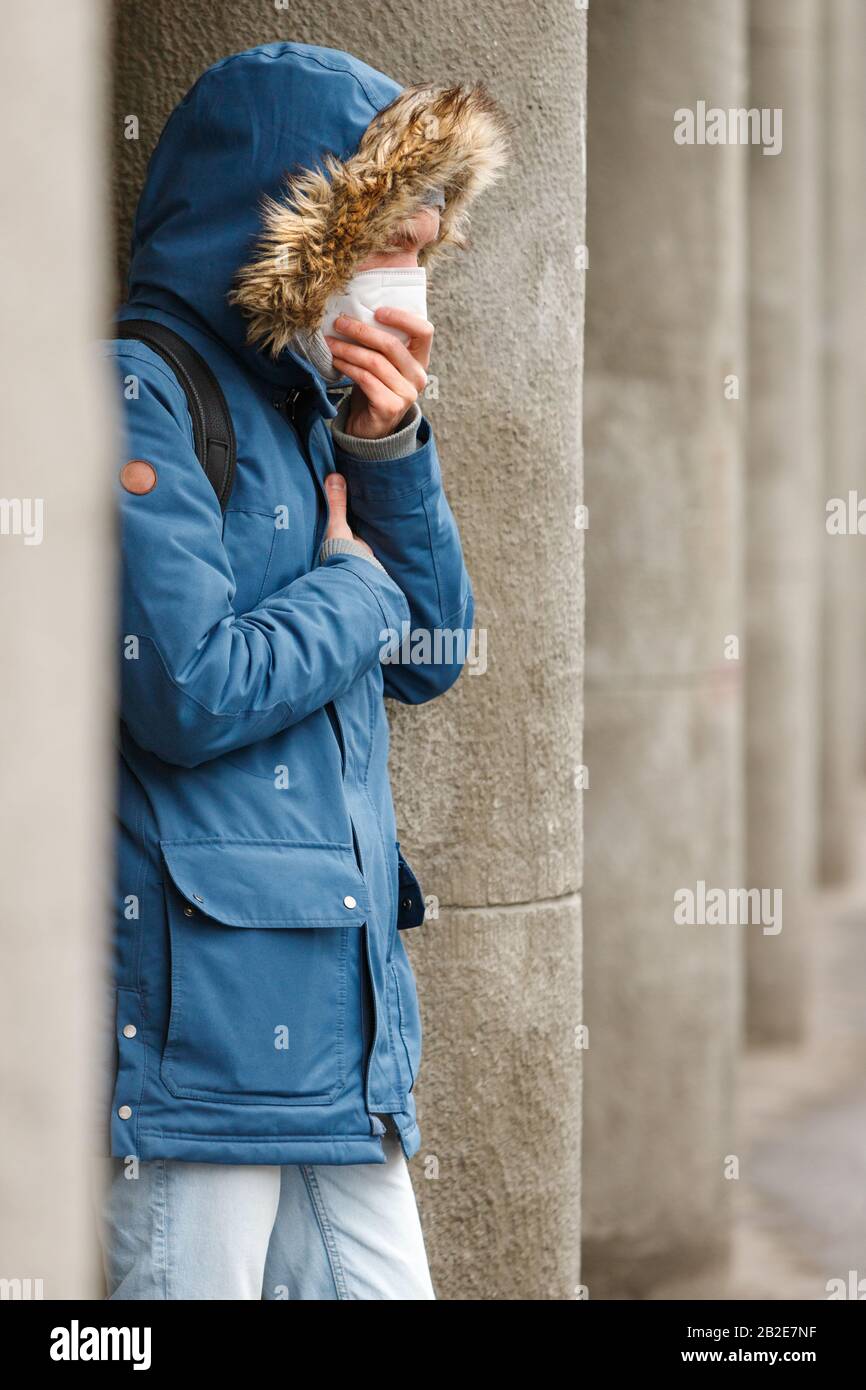 Cough mask hi-res stock photography and images - Alamy