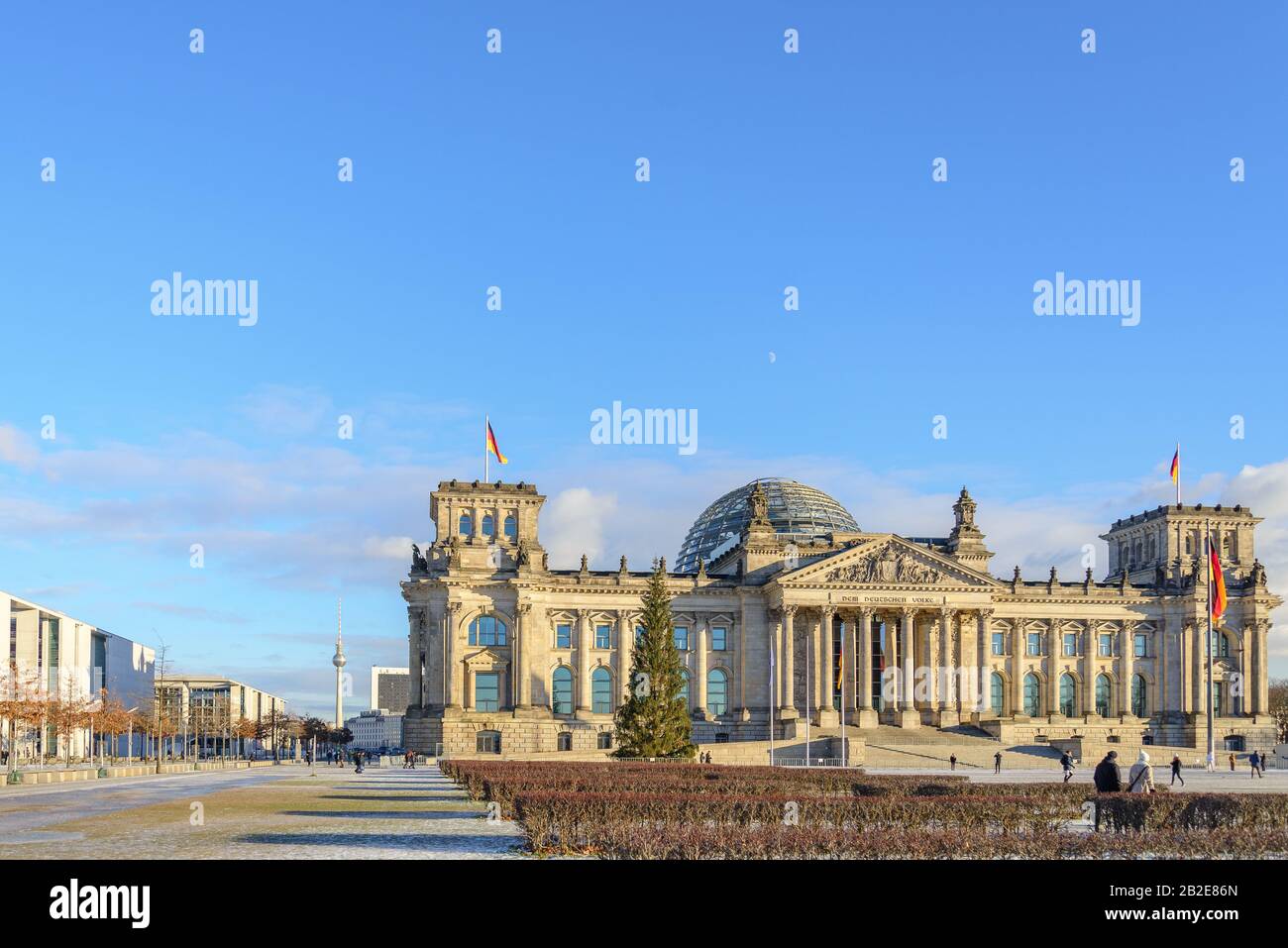 Scenery in front of Reichstagsgebäude ,German parliament building, from ...