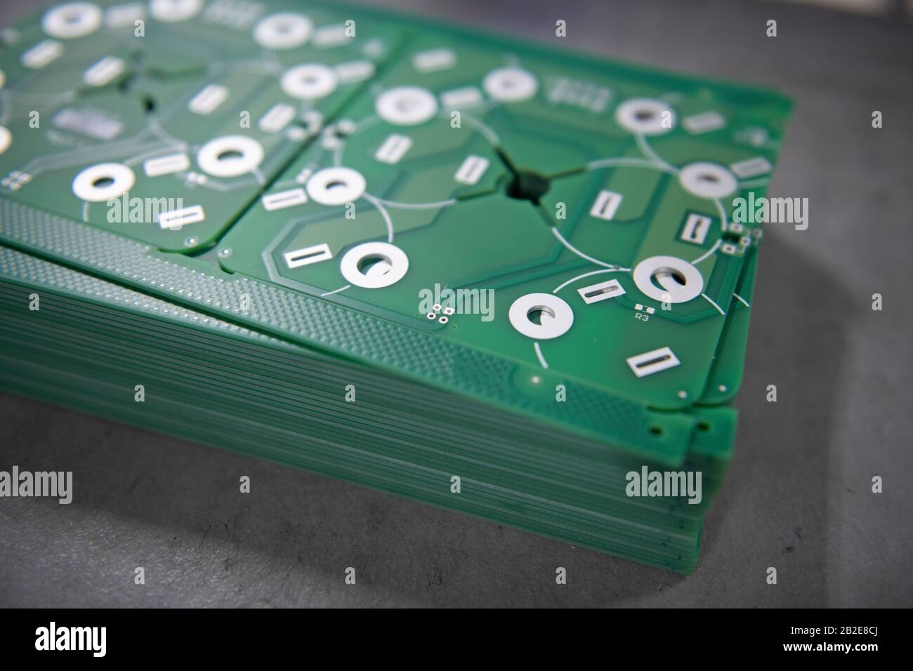 Stack of Printed Circuit Boards (PCB Stock Photo - Alamy