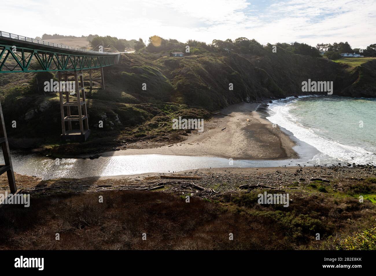Bridge over ravine hi-res stock photography and images - Alamy