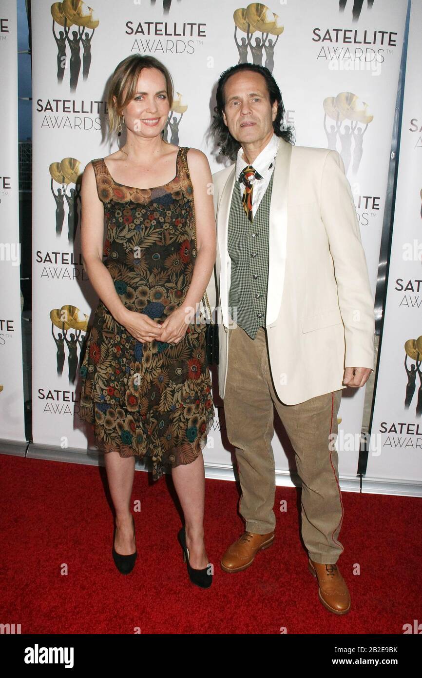 Radha Mitchell, Arie Verveen 03/01/2020 The 24th Satellite Awards held ...