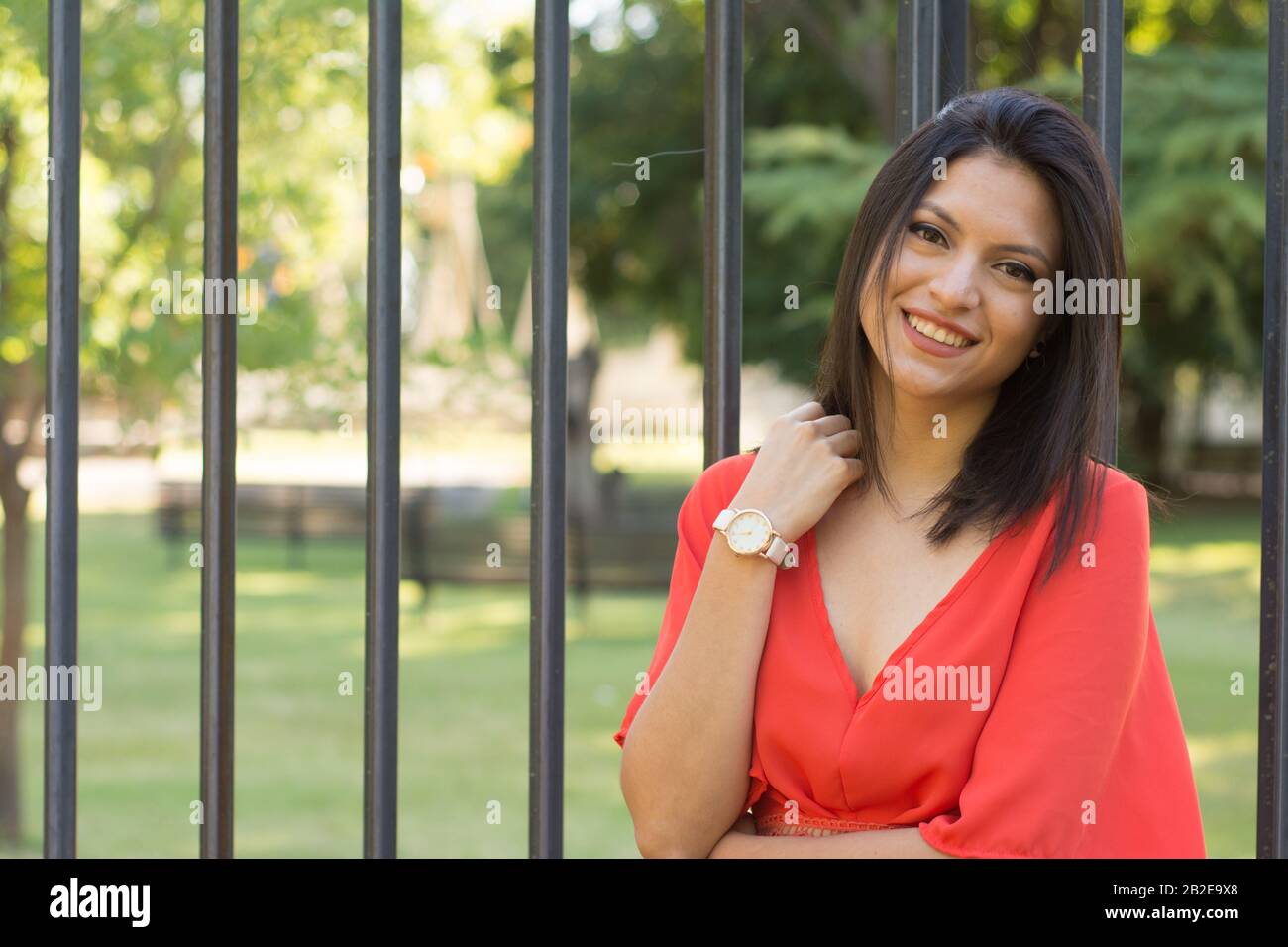 Portuguese female smiling hi-res stock photography and images - Alamy