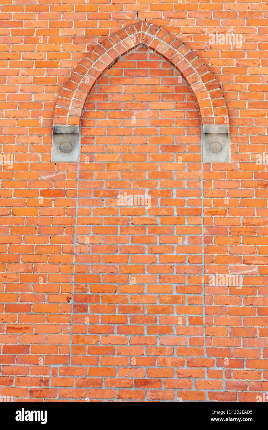 Brick wall, by James D Coppinger/Dembinsky Photo Assoc Stock Photo - Alamy