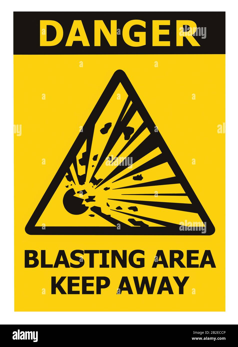 Blasting warning hi-res stock photography and images - Alamy