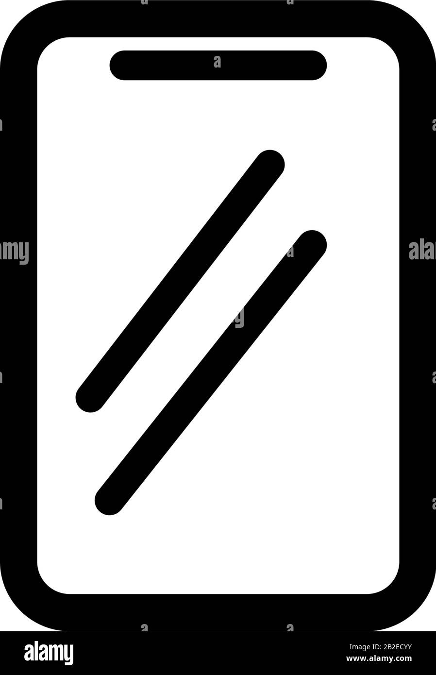 Web phone template gadget Black and White Stock Photos & Images - Alamy