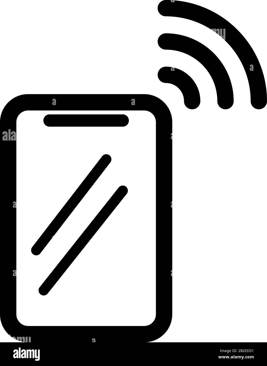 Web phone template gadget Black and White Stock Photos & Images - Alamy