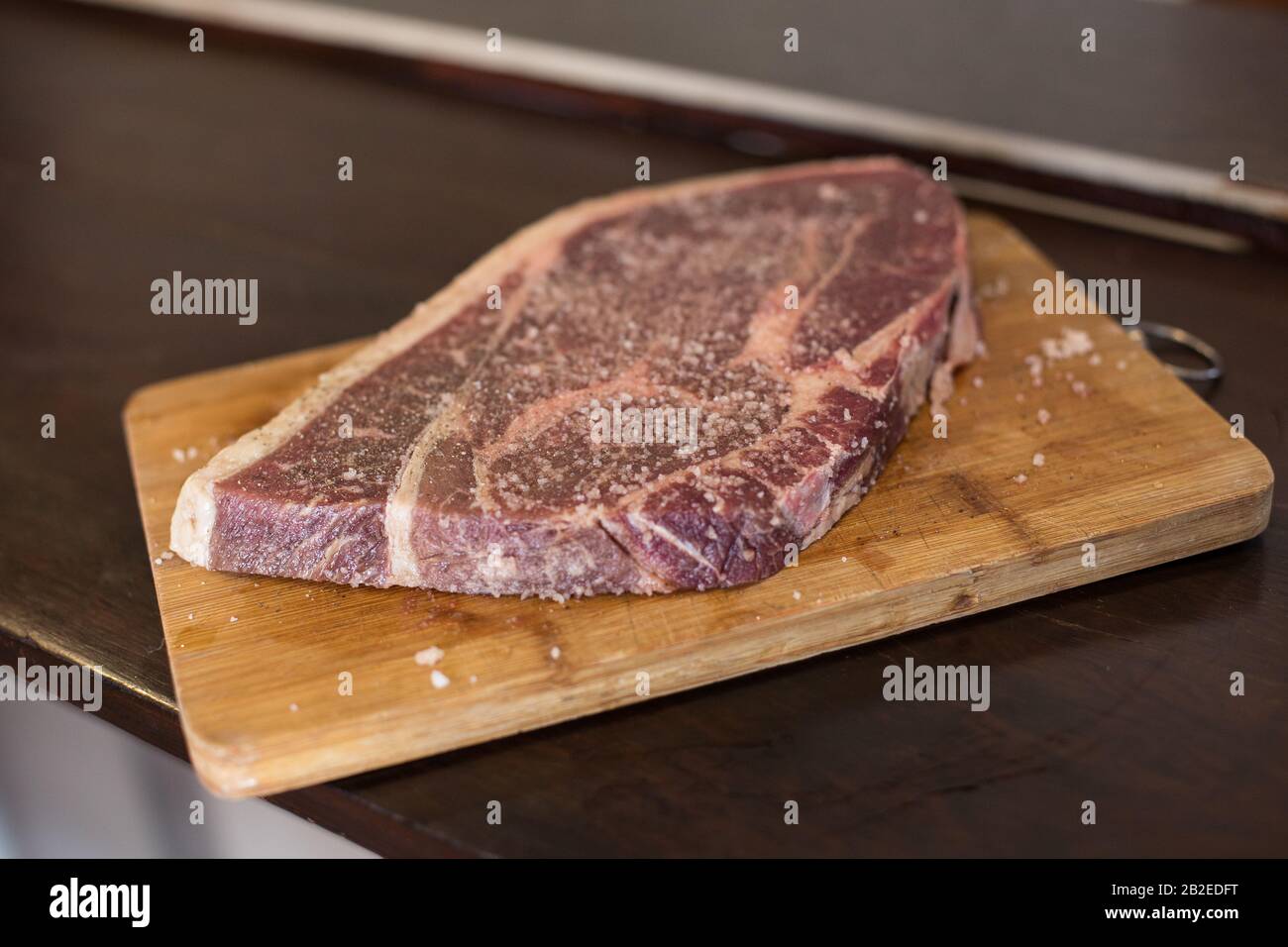 Salted beef steak hi-res stock photography and images - Alamy