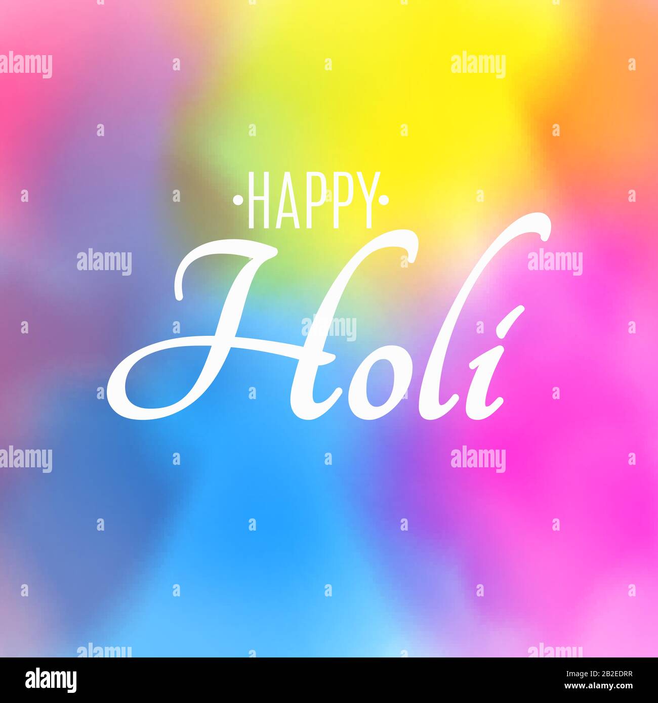 Holi festival of colors. Explosion of colors. Multicolor spray ...