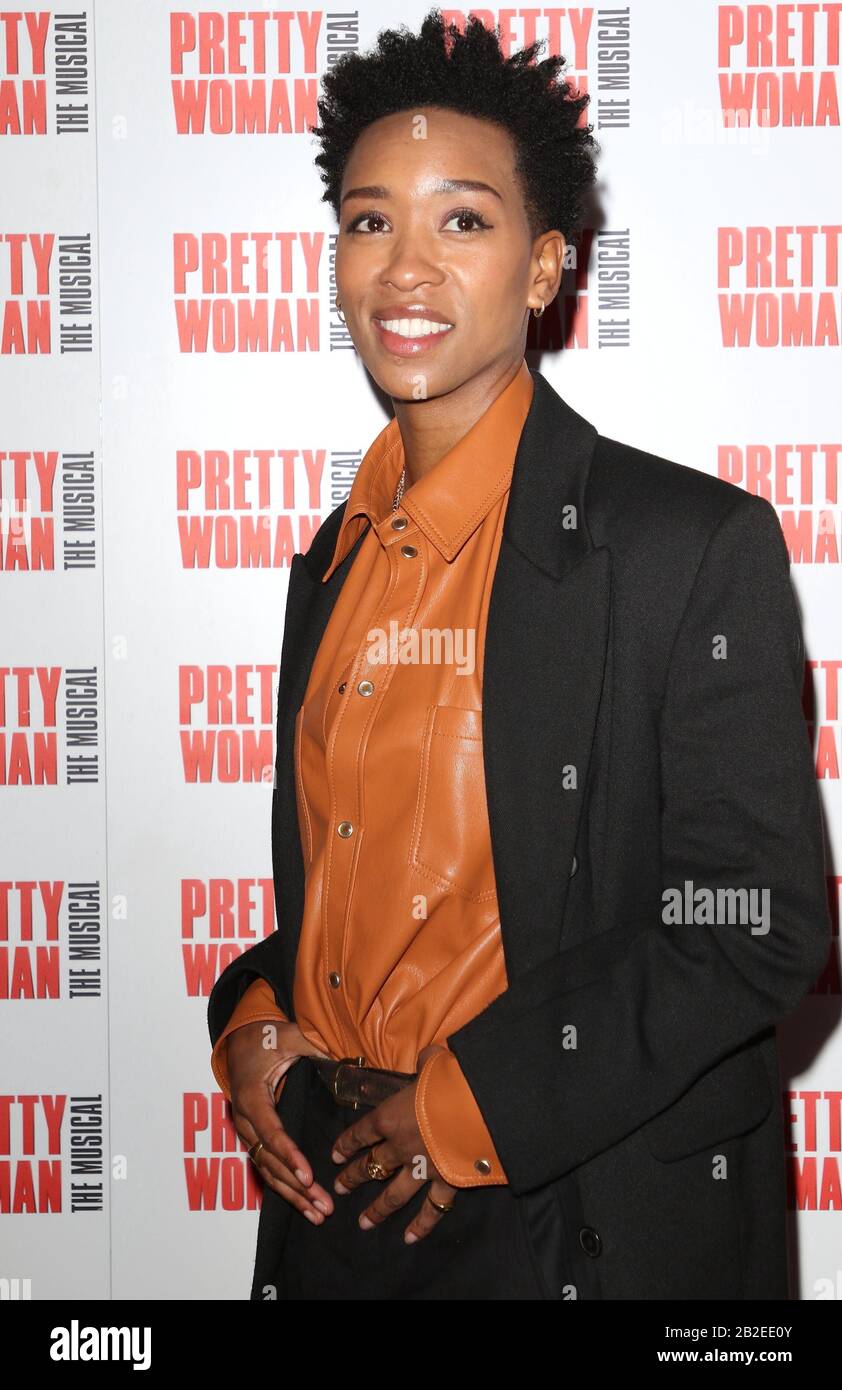 Genesis Lynea attends the Pretty Woman, The Musical Press Night t the ...