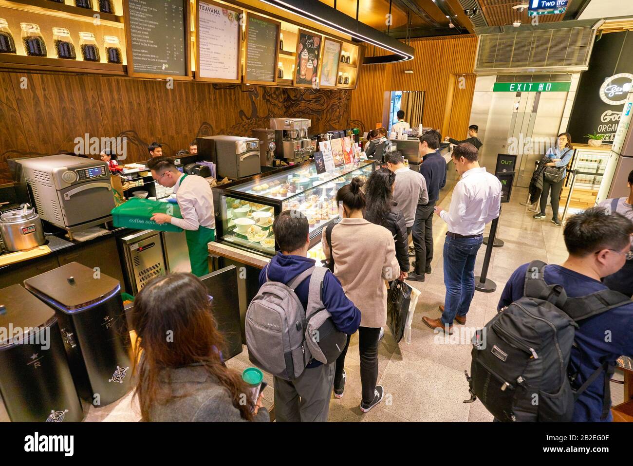 Starbucks coffee stand hi-res stock photography and images - Alamy