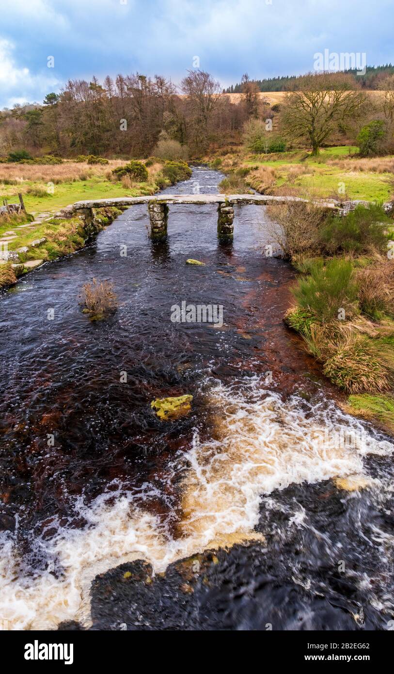 A 13th Century Clapper Bridge and Grade II-listed bridge nearby built ...